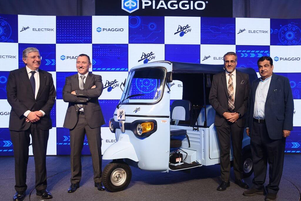THE ICONIC APE TURNS ELECTRIC - THE APE E-CITY WITH BATTERY-SWAP ...